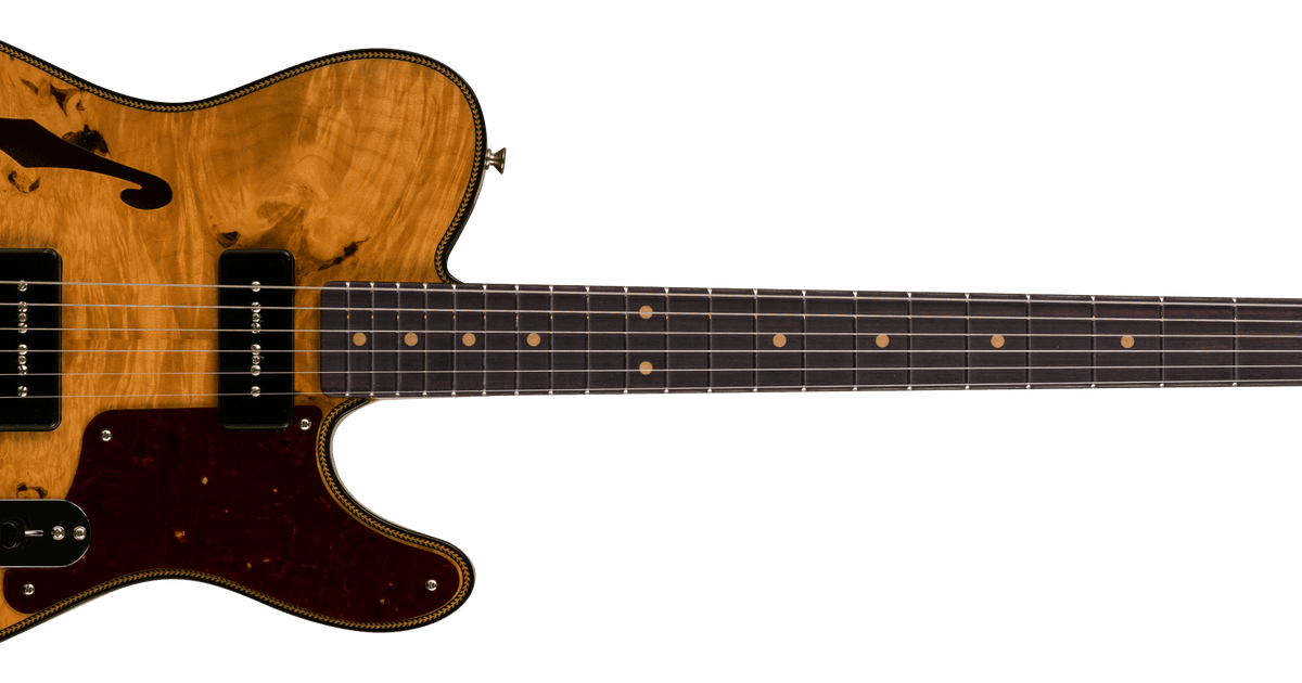 Artisan Maple Burl Dual P90 Telecaster® – Fender